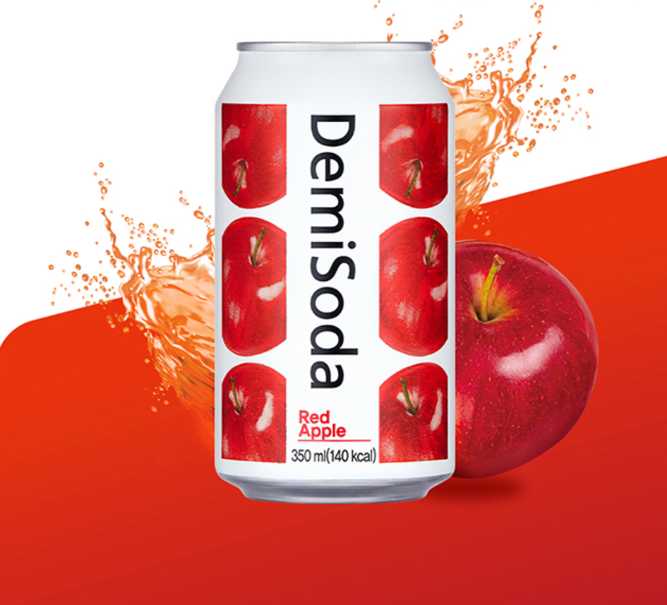Demi Soda Manzana Roja (350ml) – MOAshop