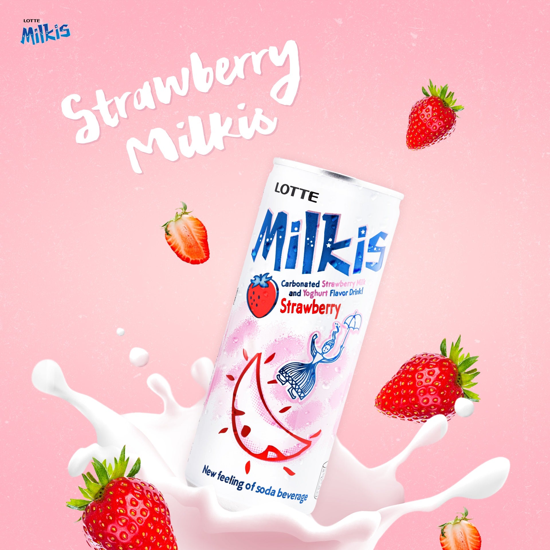 Milkis Fresa (250ml) – MOAshop