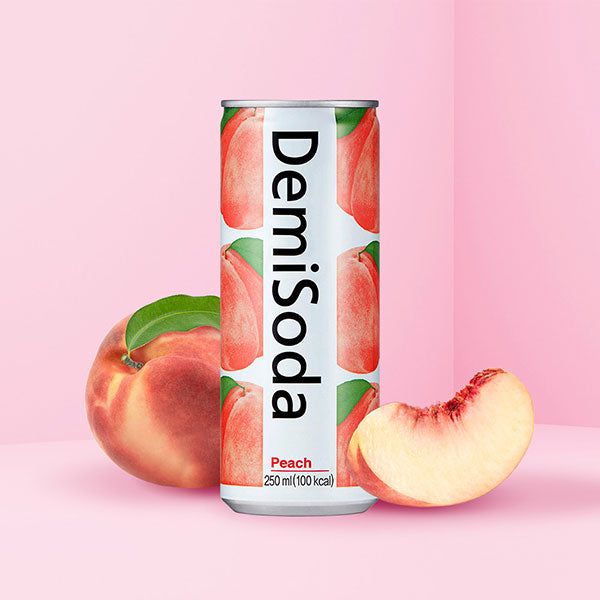 Demi Soda Durazno (250ml) – MOAshop